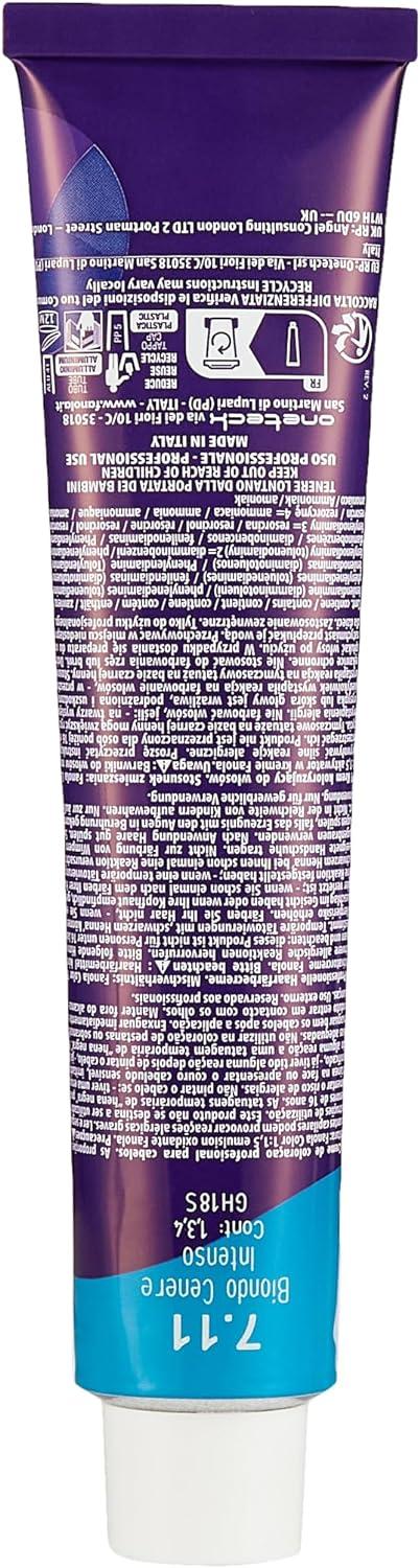 Fanola Crema Colore 7.11 Medium Blonde Intensive Ash 100ml ...