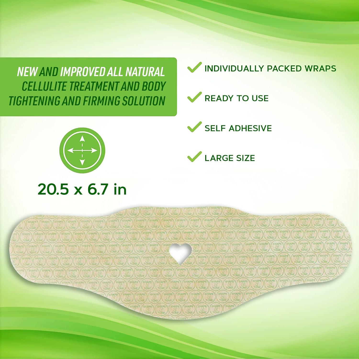 Firming & Shaping Contouring Body Wrap - All Natural Anti-Cellulite ...