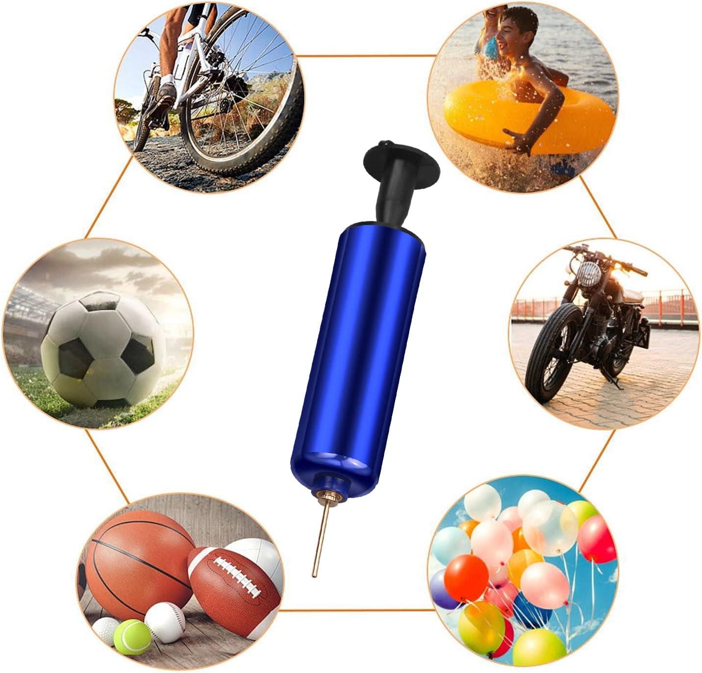 Ball Pump Portable Air Pump Basketball Pump Balloon Pump with 7 Needles ...