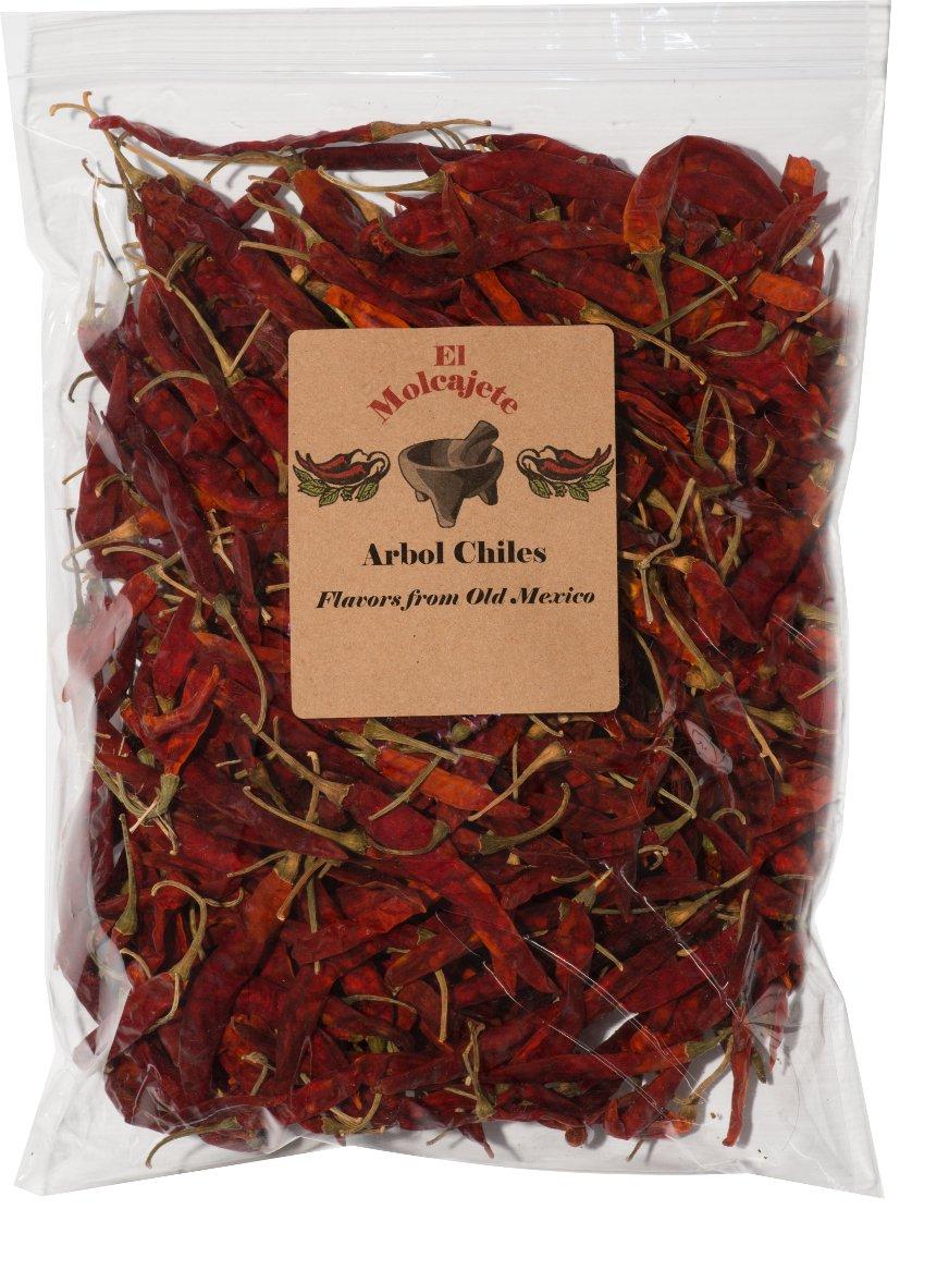 El Molcajete Arbol Chile Whole Dried 1 Lb For Mexican Recipes