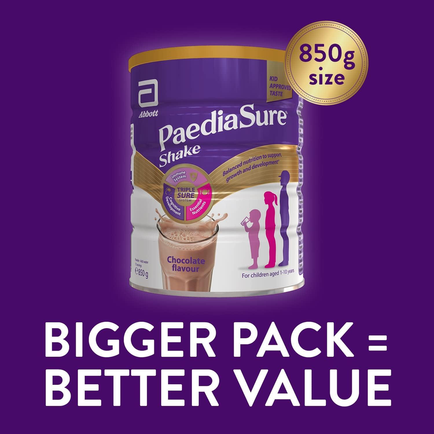 PaediaSure Shake Balanced Nutritional Supplement Drink Multivitamin for ...