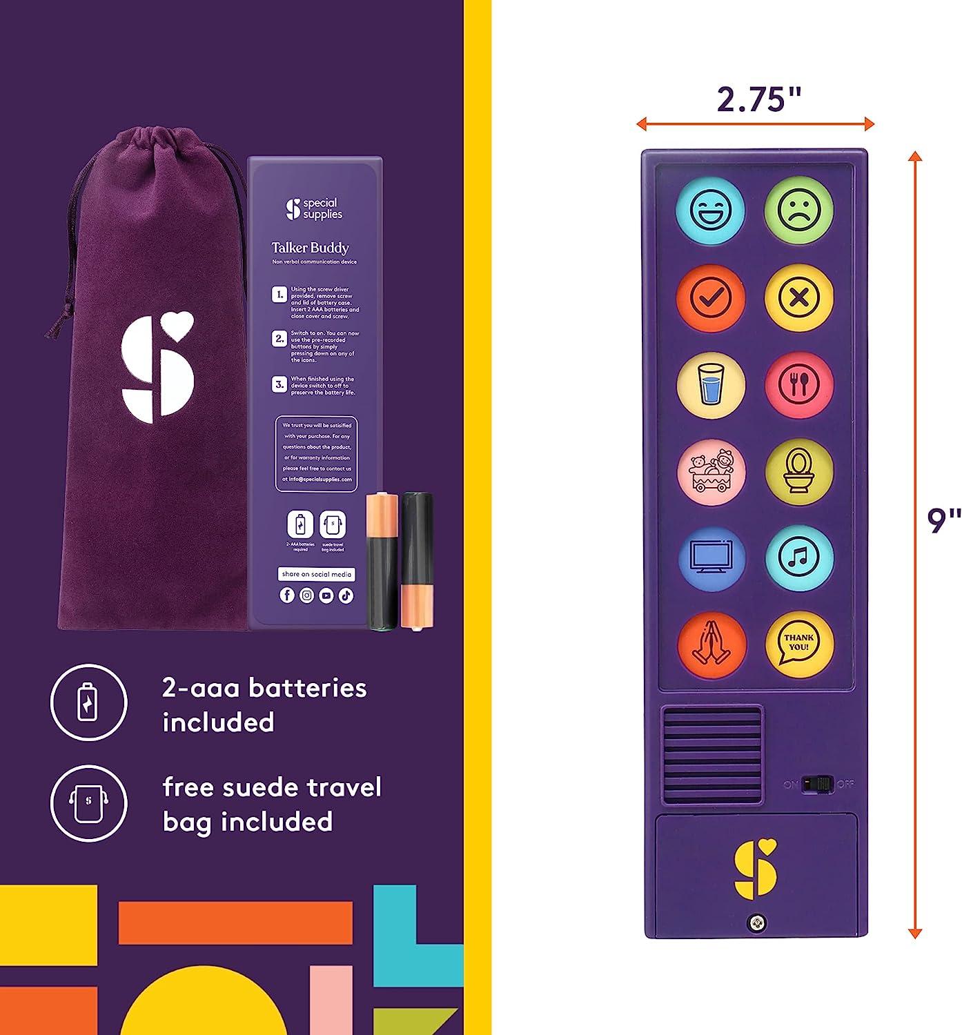 Special Supplies AAC Communication Device for Speech Therapy - Talker ...