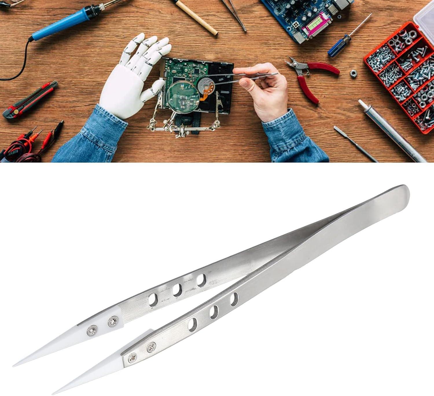 Precision Finch Tweezers - Fine Tip Repair Tweezers for Ingrown Hair ...