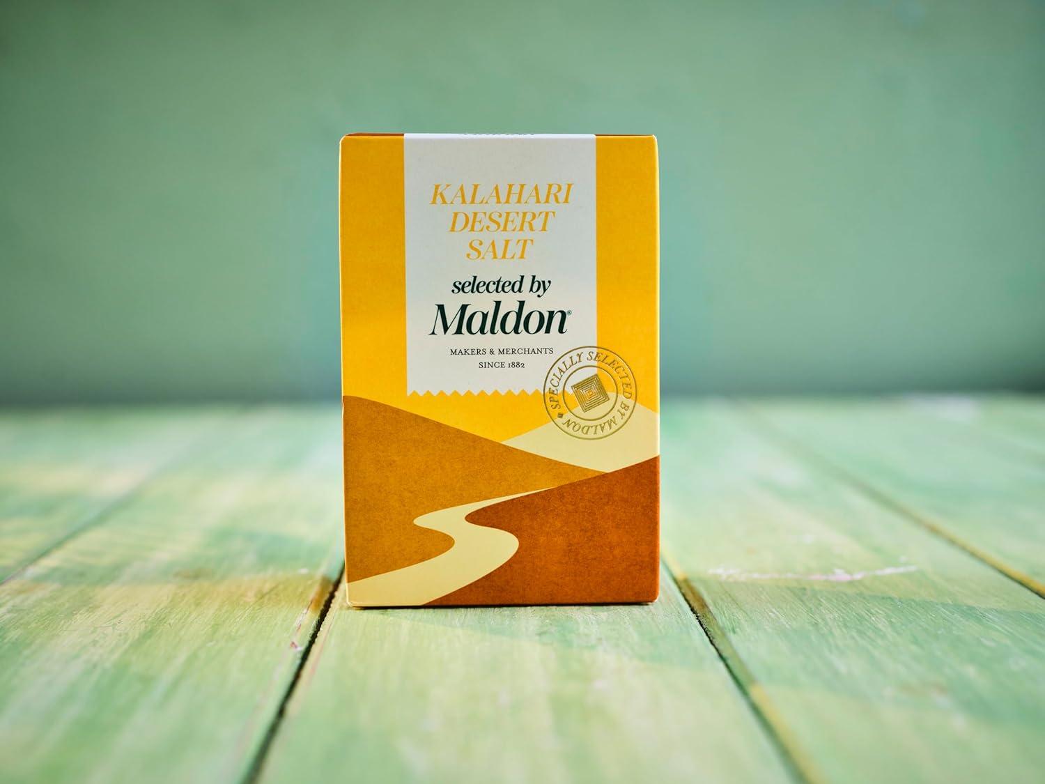 Maldon's Kalahari Desert Salt - Naturally Coarse Salt Harvested by ...
