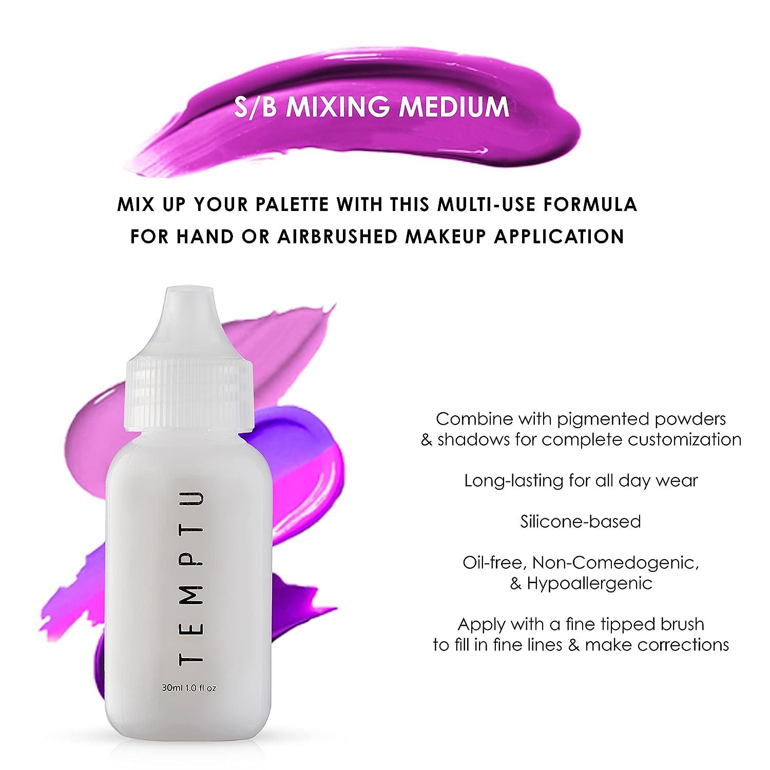 Temptu S/B Silicone-Based Airbrush Mixing Medium | Multi-Use Makeup ...