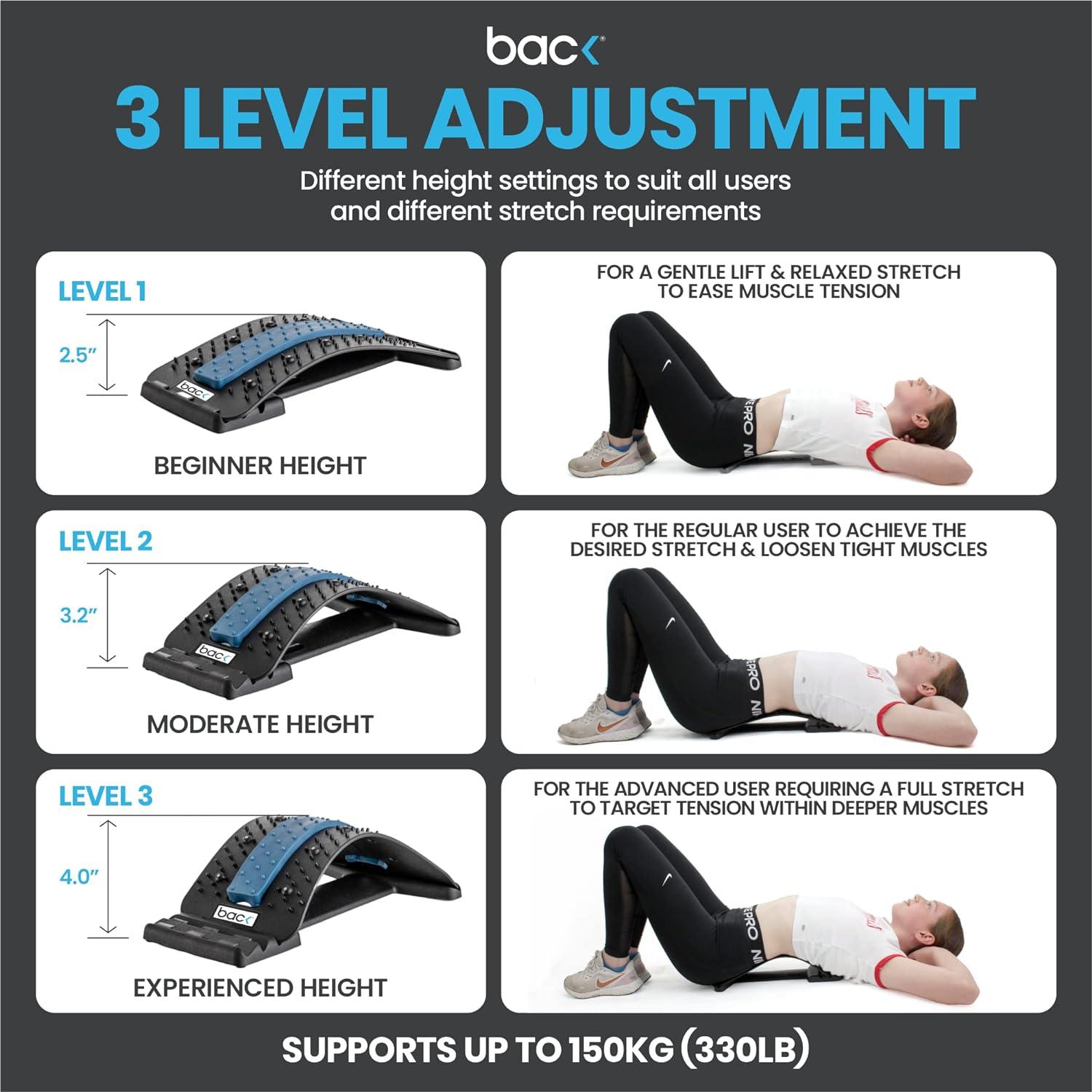 Backboard Stretch Therapy for Relaxation & Pain Relief | Multi-Level ...
