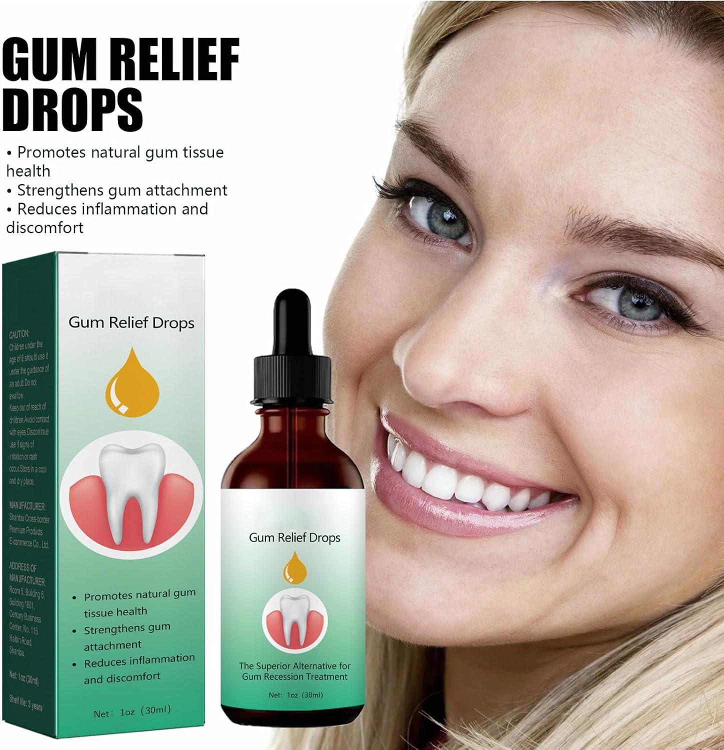 Koahde Gums Relief Drops Liquid Oral Gum Care for Regrowth & Repair ...