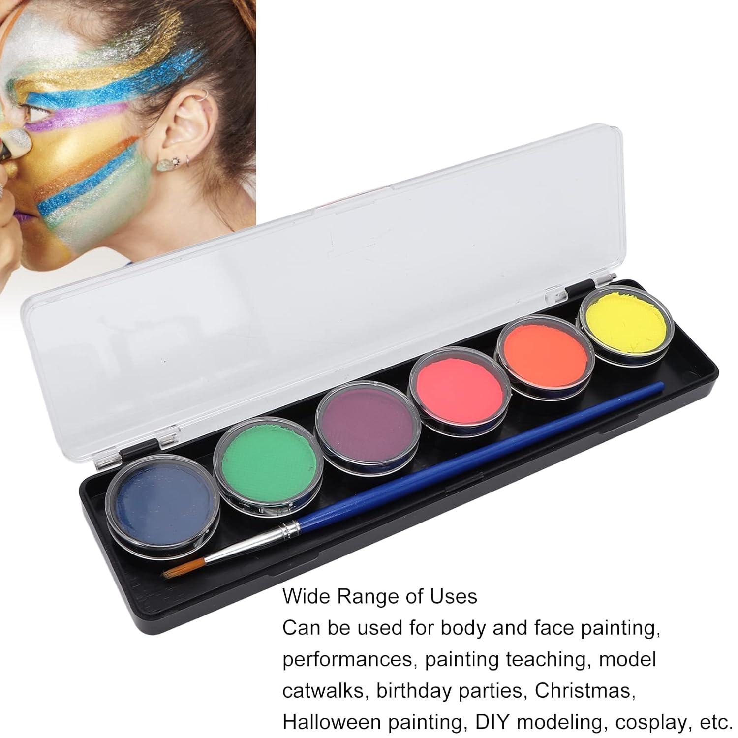 Buy 6-Color Body Painting Pigment Make-up Palette for Halloween | High ...