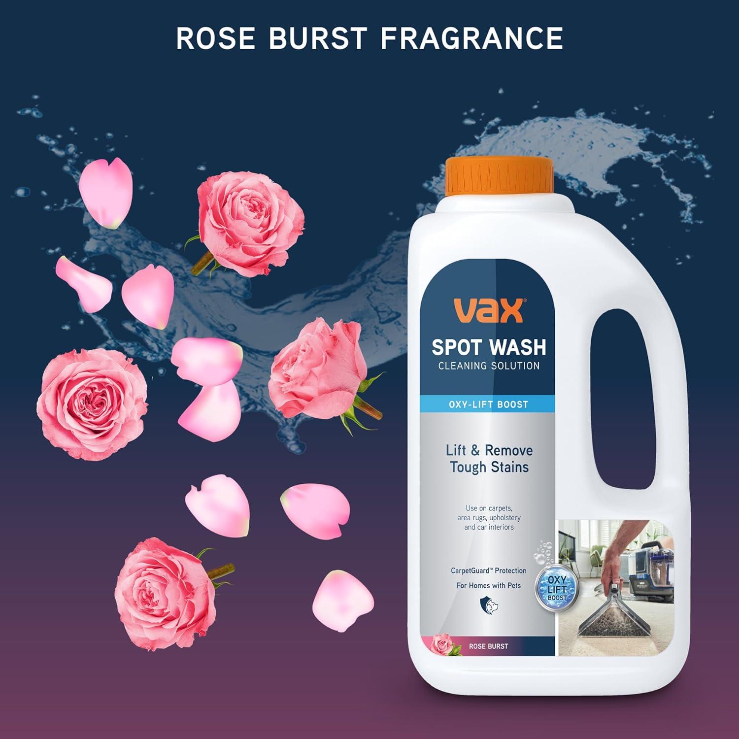 Vax Spotwash Oxylift 1.5L Solution Breaks Down and Lifts Tough Stains ...