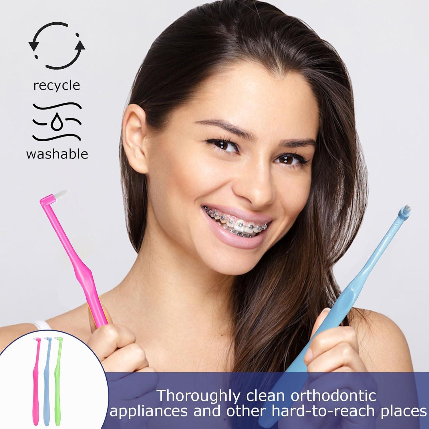 mini toothbrush for braces