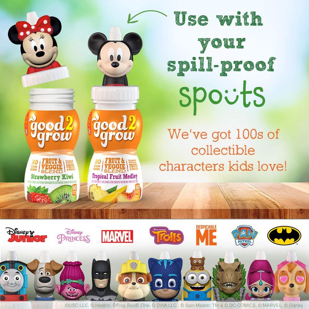 good2grow Strawberry Kiwi & Tropical Fruit Medley Juice 24-Pack - Non-GMO, BPA-Free, Full ...