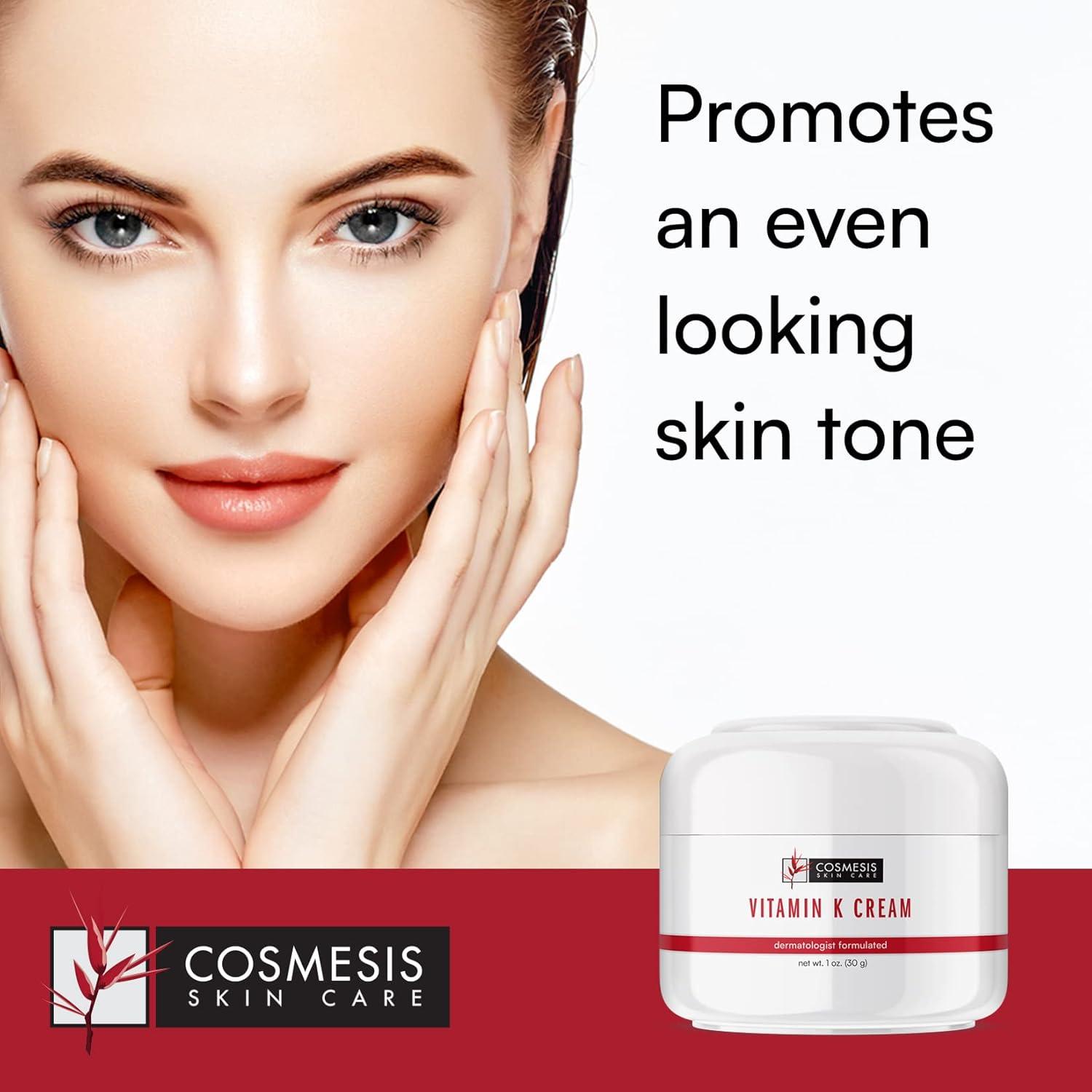 Vitamin K Cream | Reduce Redness & Discoloration | Anti-Oxidant Tea ...