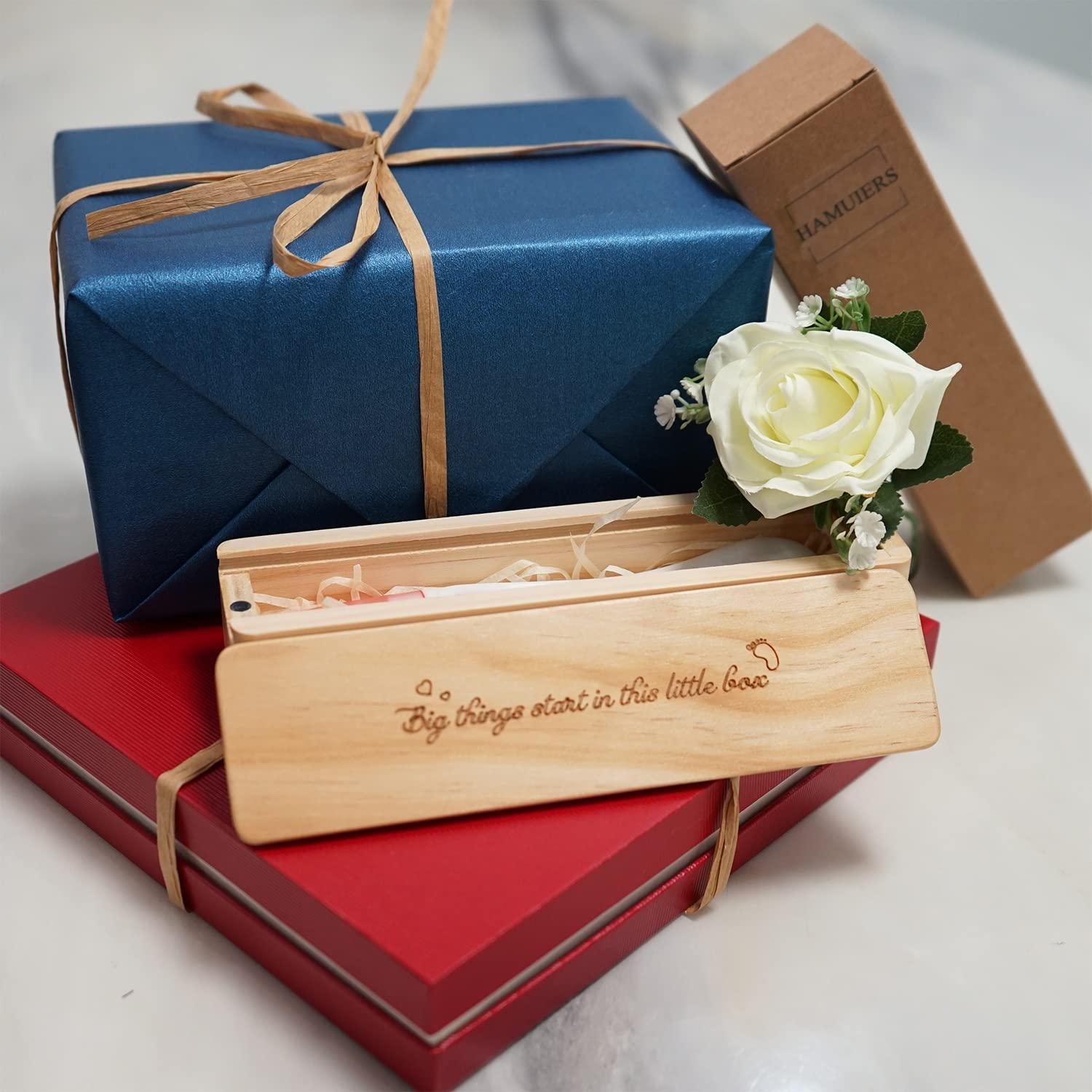 Pregnancy Test Keepsake Box - Unique Pregnancy Announcement for Dad ...