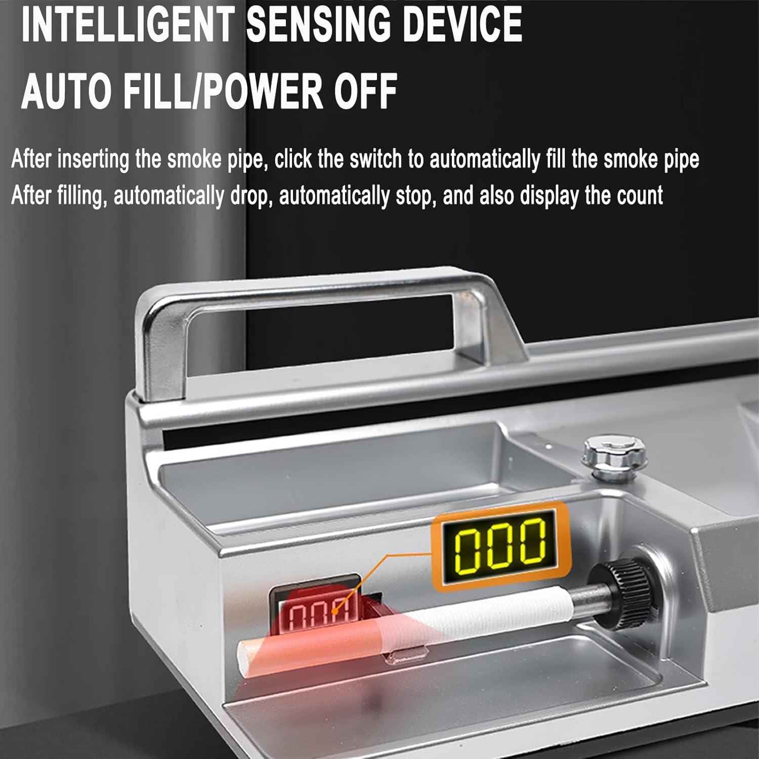 Electric Cone Rolling Machine Electric Automatic Injector Tobacco with ...
