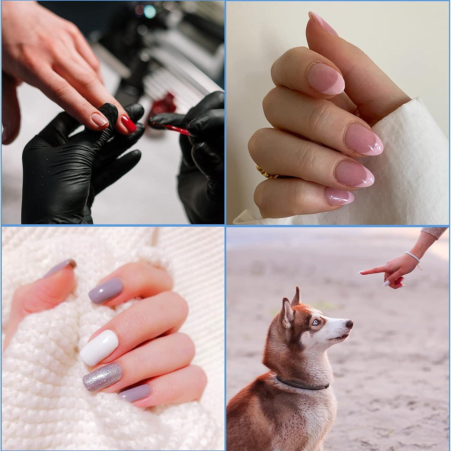 8 Pc Nail File and Buffer Set - 100/180 Grit for Acrylic Nails ...