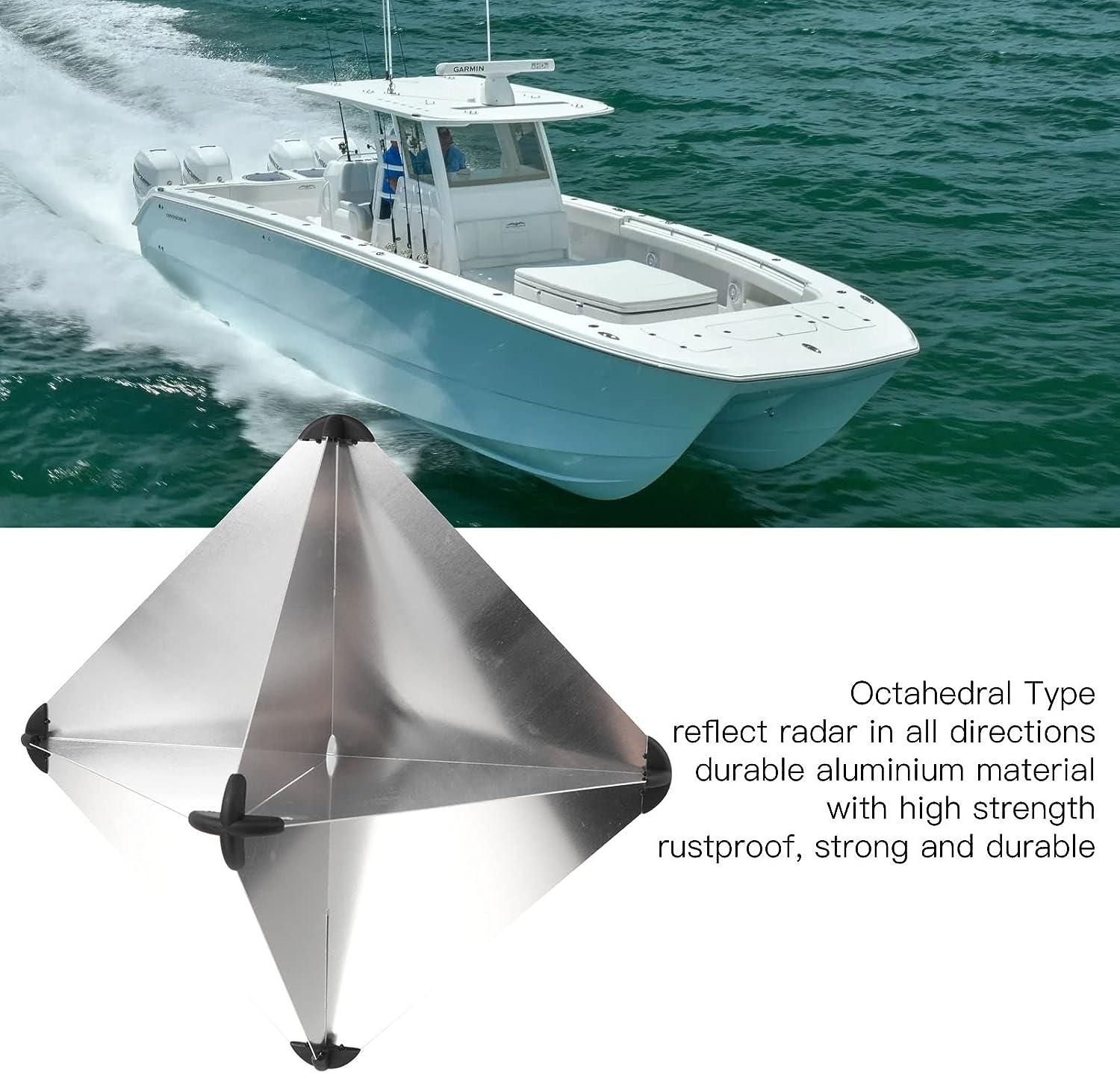 Marine Octahedral Aluminum Radar Reflector 340x340x470mm - Water ...