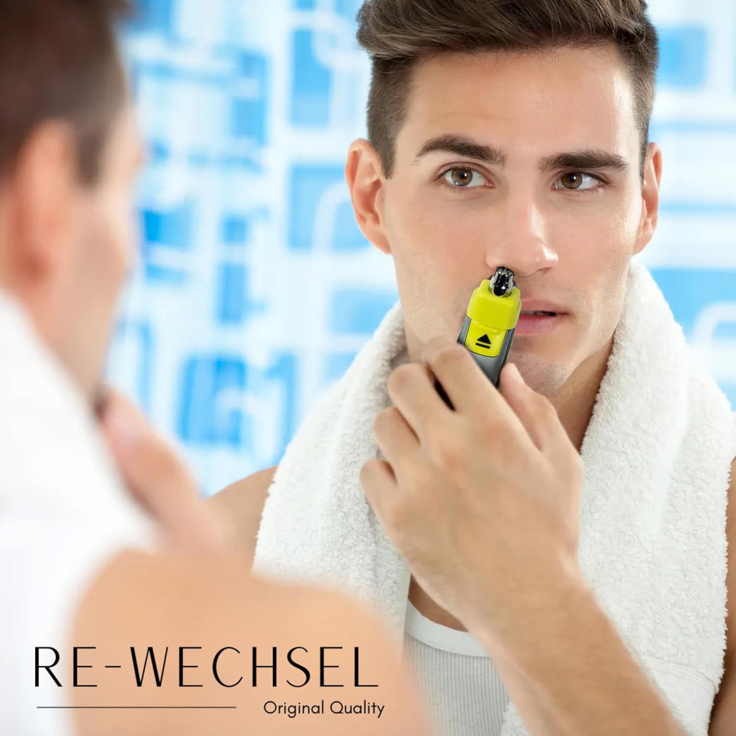 Philips OneBlade Replacement Head - Stainless Steel Nose & Ear Blade ...