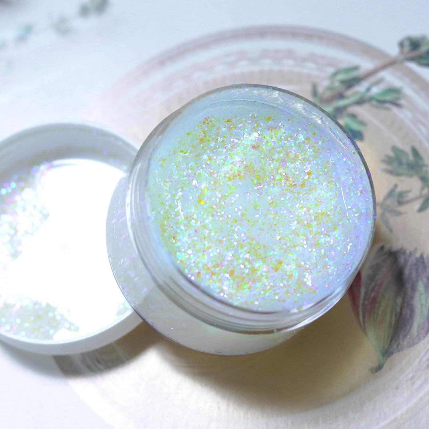 Buy Glitter Gel - Sparkling Face Hair & Body Makeup for Festivals ...