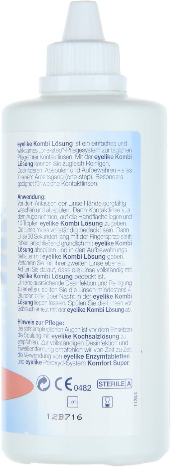 Eyelike Combination Solution - One-Step Care System for Soft Contact ...