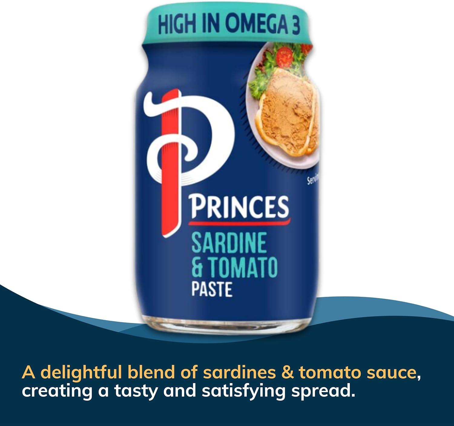 Sandwich Spread Bundle includes Princes Sardine and Tomato Paste 75g x3 ...