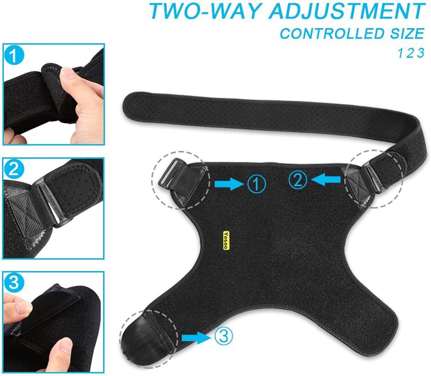 Rotator Cuff Support Brace - Shoulder Wrap & Protector for Arthritis ...