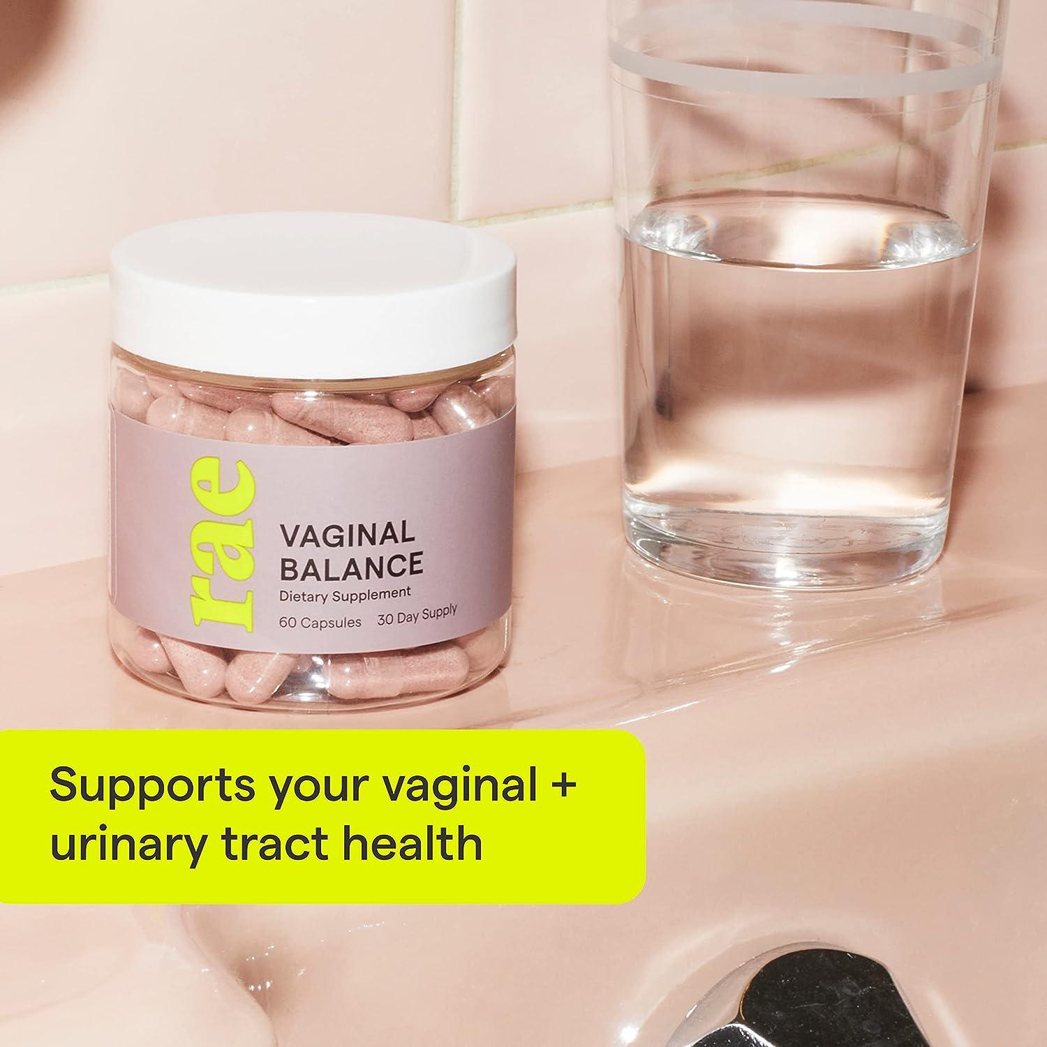 Rae Wellness Vaginal Balance Capsules - Natural UTI & Vaginal Health ...