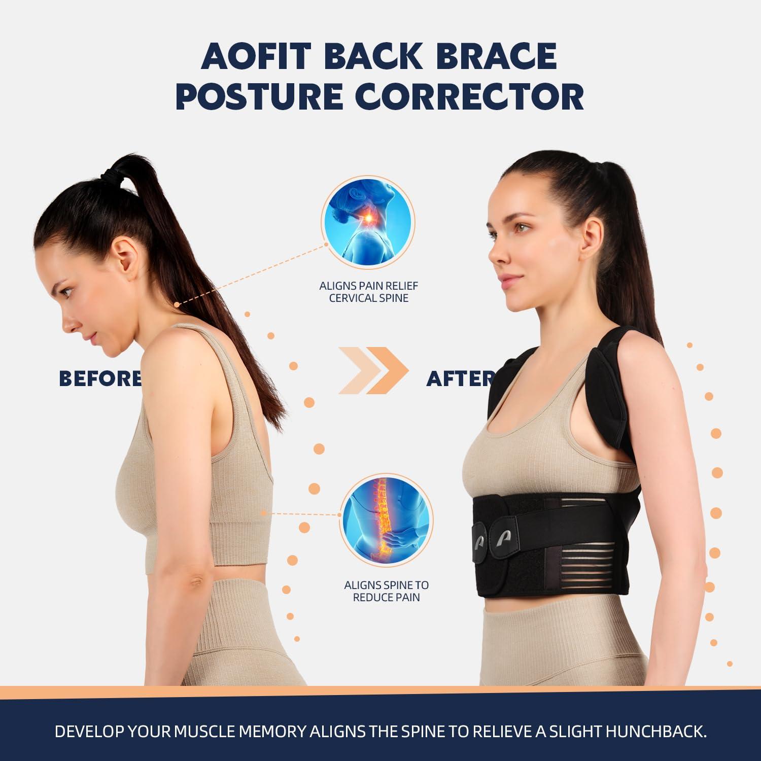 lower back alignment brace