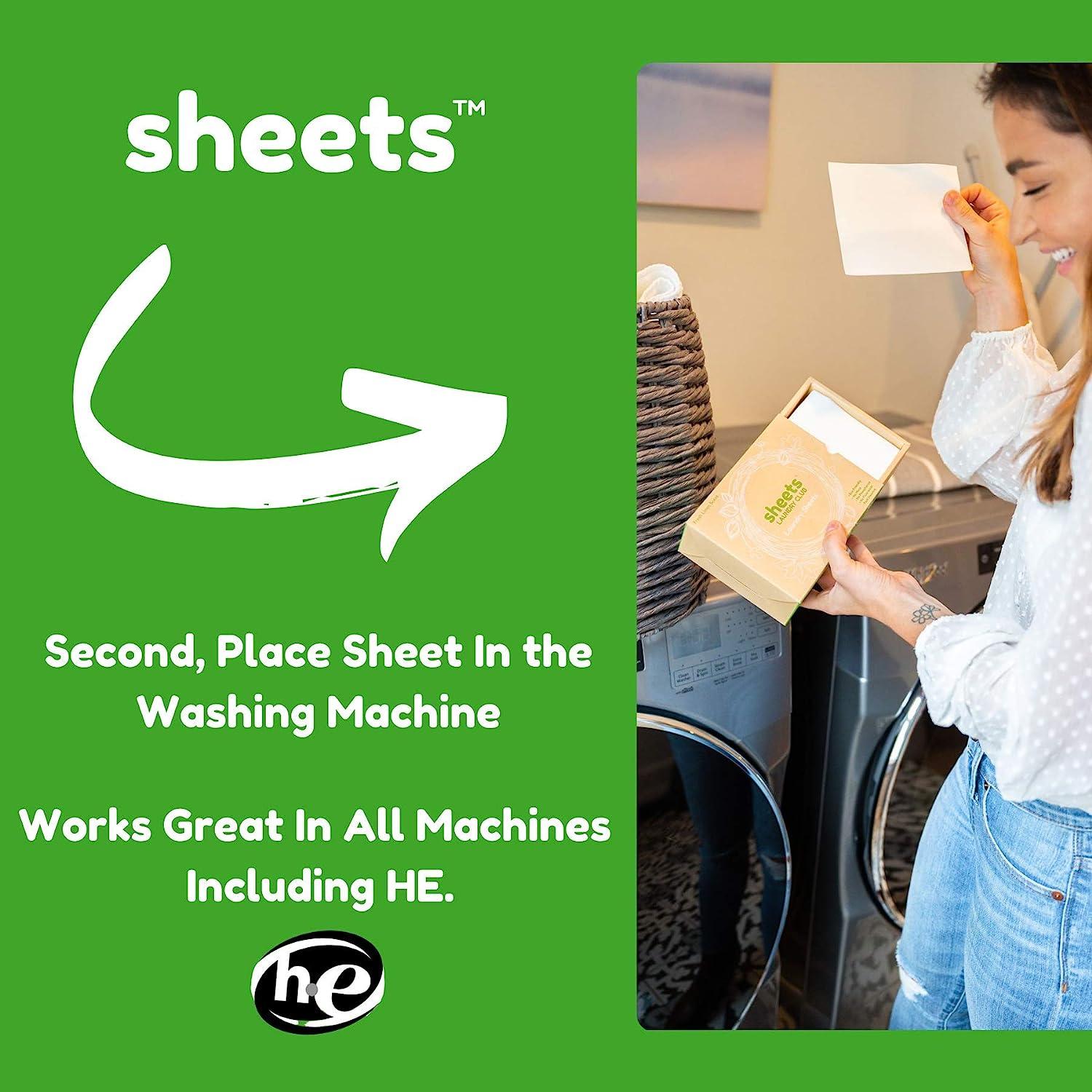 Premium Laundry Detergent Sheets - Fresh Linen & Lavender Scent ...