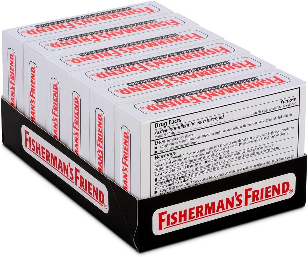 Fisherman's Friend Original Extra Strong Menthol Lozenges - 38 Count ...