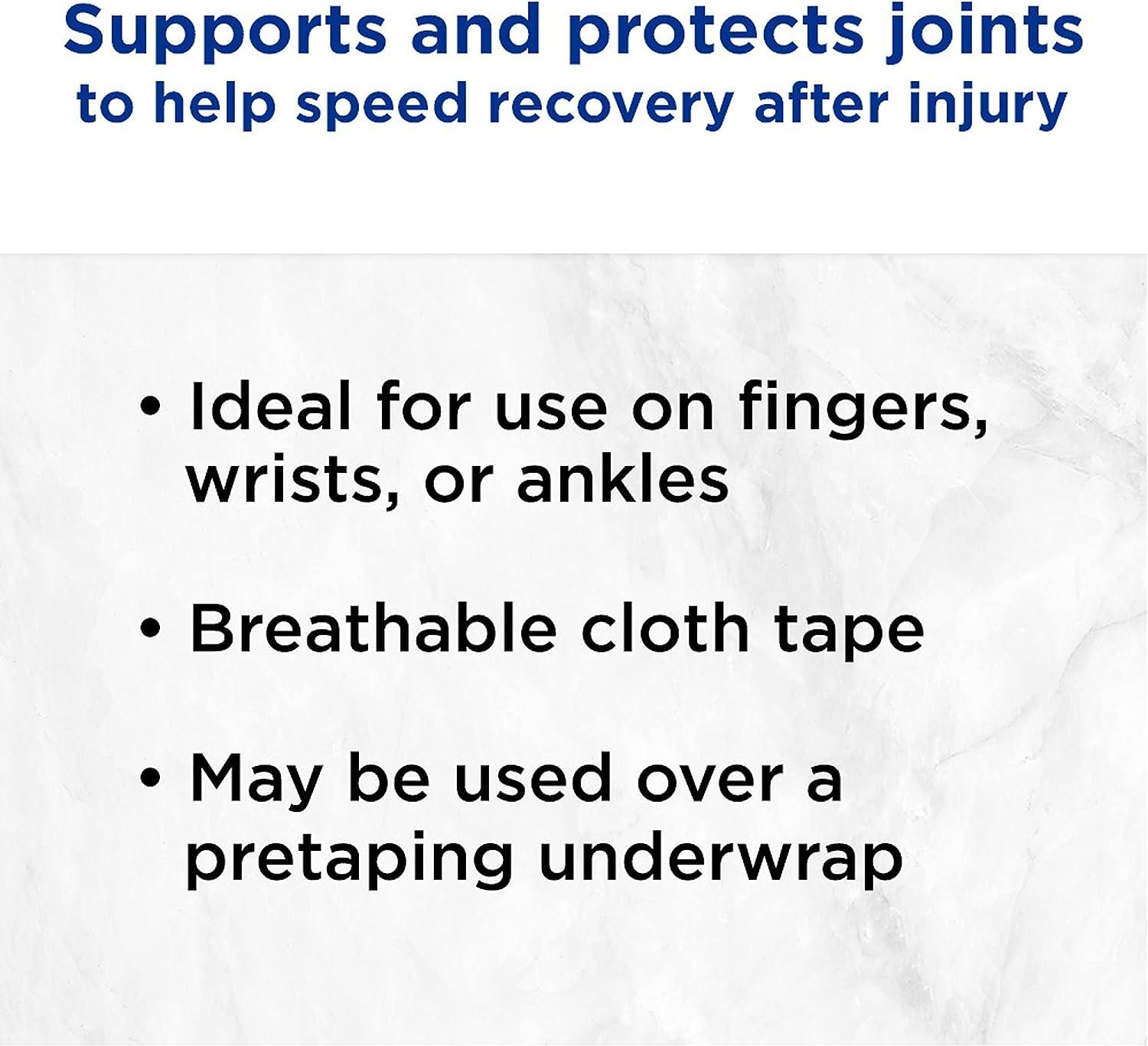 Band-Aid Johnson & Johnson Coach Sports Tape 1.5 x 10 Yards White ...