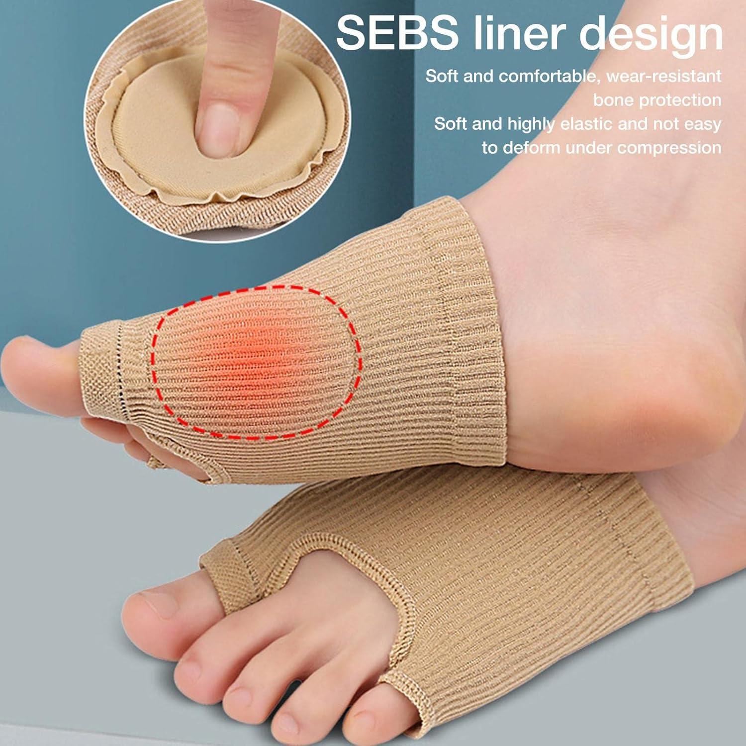 Tosier Forefoot Compression Cuff - Breathable Nylon Spandex Socks for ...