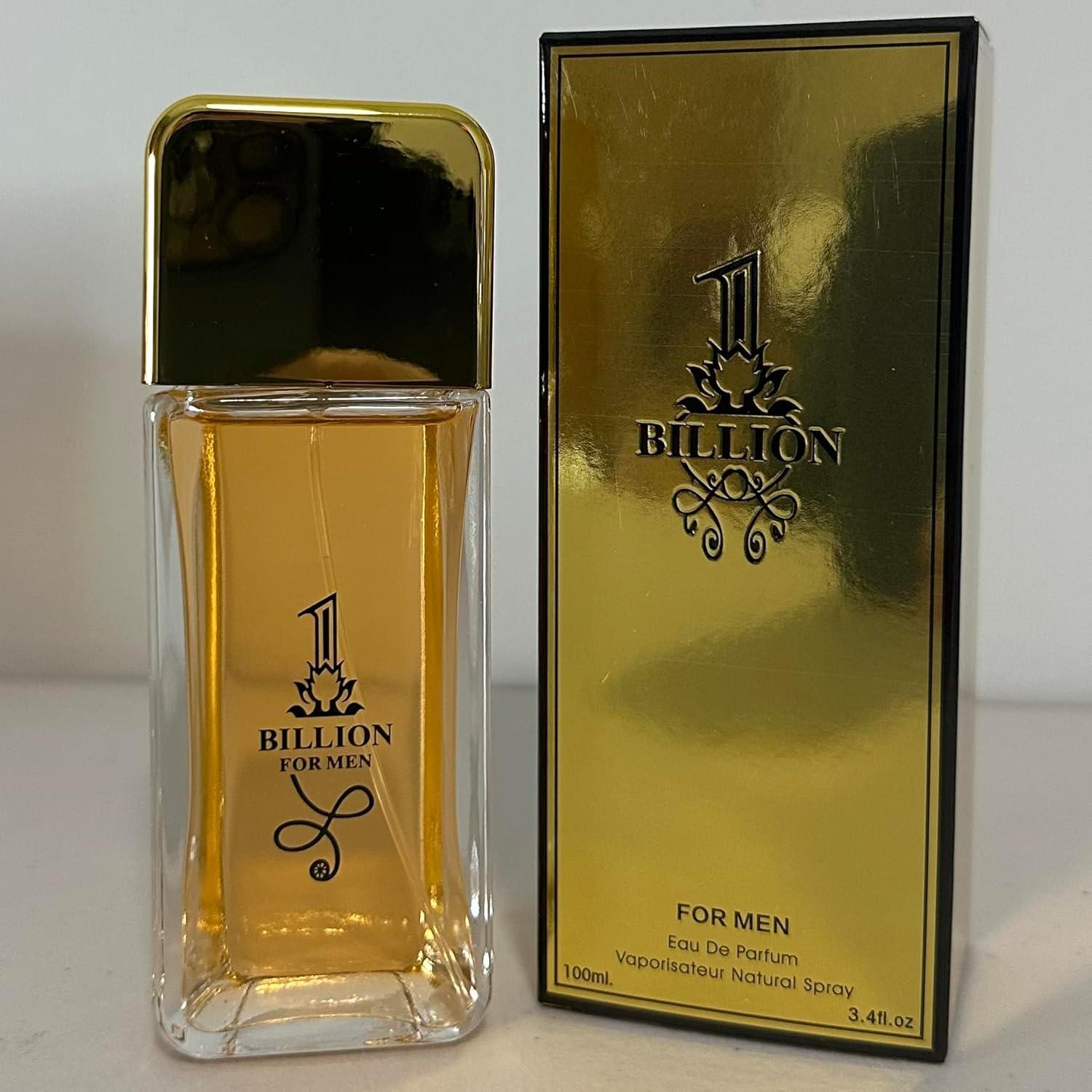 Billion for Men Eau De Parfum 3.4 fl oz Natural Spray | Buy Now with ...