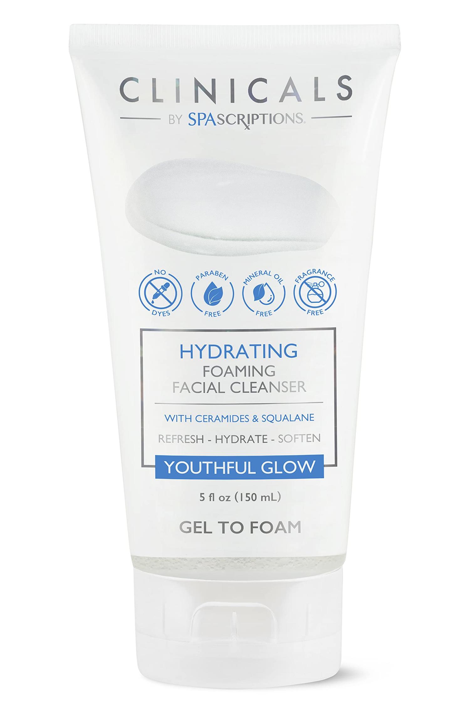 Buy SpaScriptions Clinicals Hydrating Foaming Facial Cleanser - Refresh ...