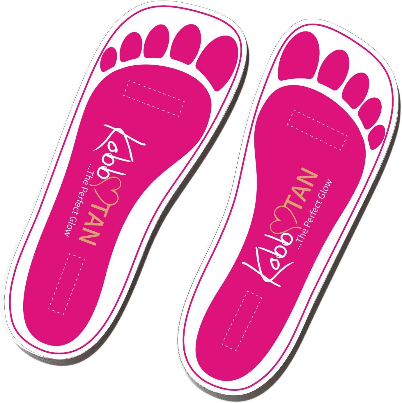 60 Pair Pink Spray Tan Feet Pads | Sunless Tanning | 120 Feet Coverage ...