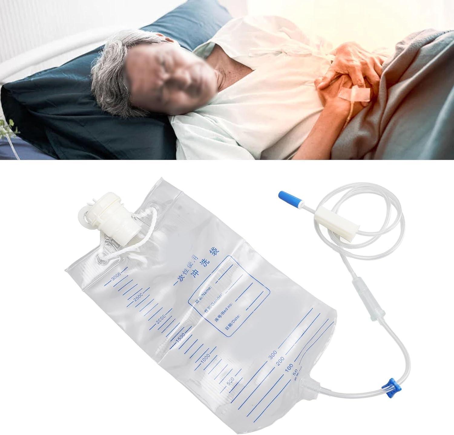 3000 ml Silicone Inlet Bags with Hose - Promotes Digestive Health ...