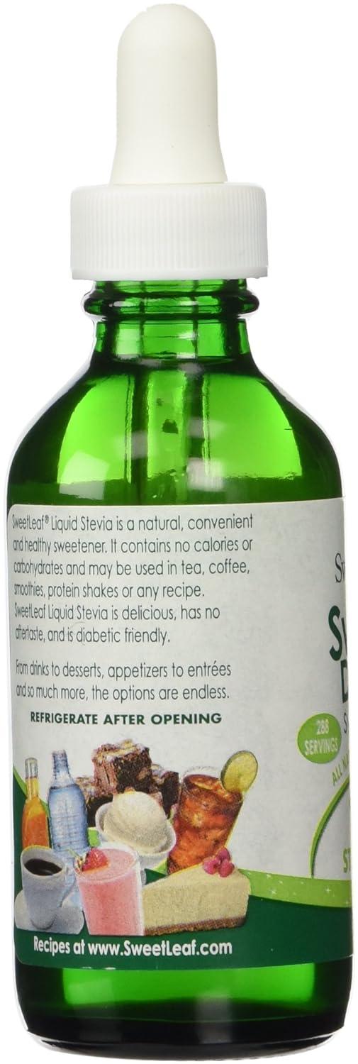 Sweet Leaf Stevia Clear 2 fl oz (60 ml) - Natural Zero-Calorie ...