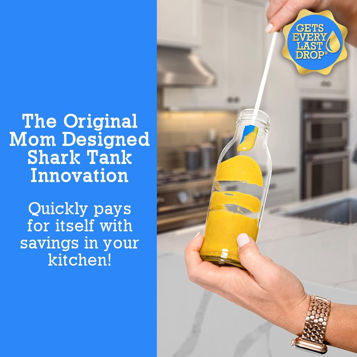 Spatty Daddy Kitchen Spatula Set (6 and 12 Inch Blue) Shark Tank Mom ...