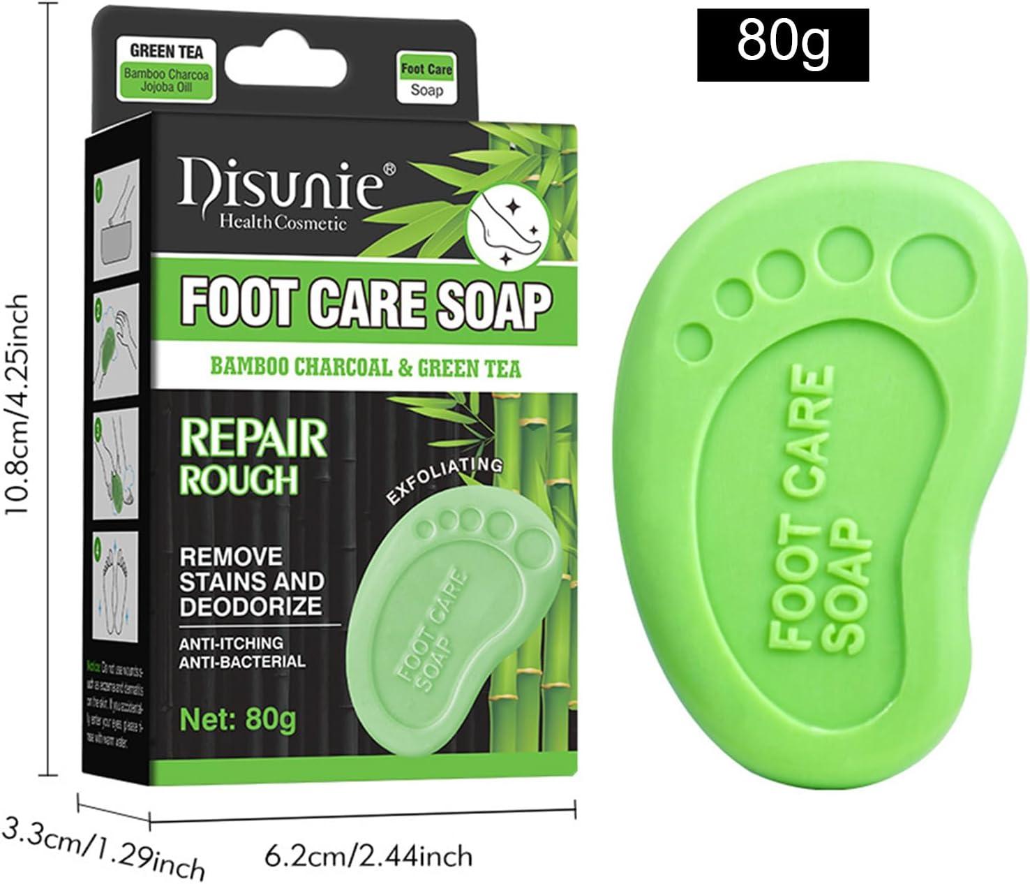 Foot Saop Scrub | Handmade Soap with Green Tea Essence Oils Protects ...