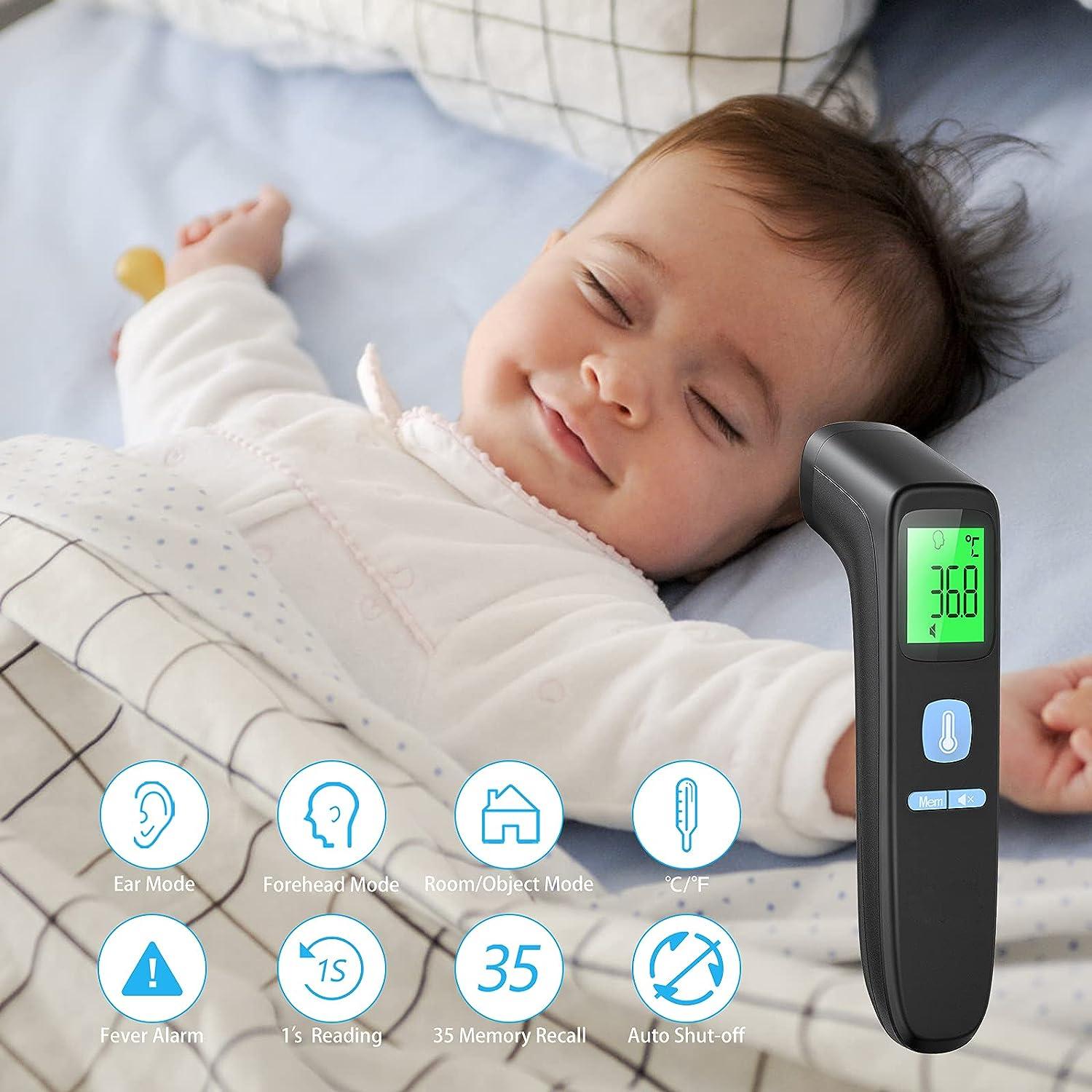 Digital Infrared No-Touch Thermometer for Baby, Kids, and Adults ...