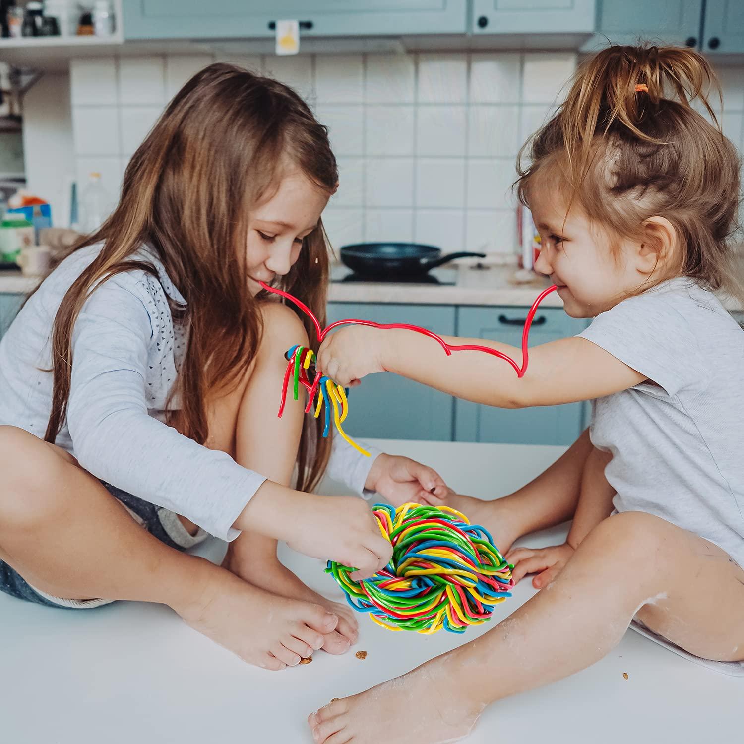 Dee Best Strawberry Flavored Red String Licorice Candy | Soft Chewy ...
