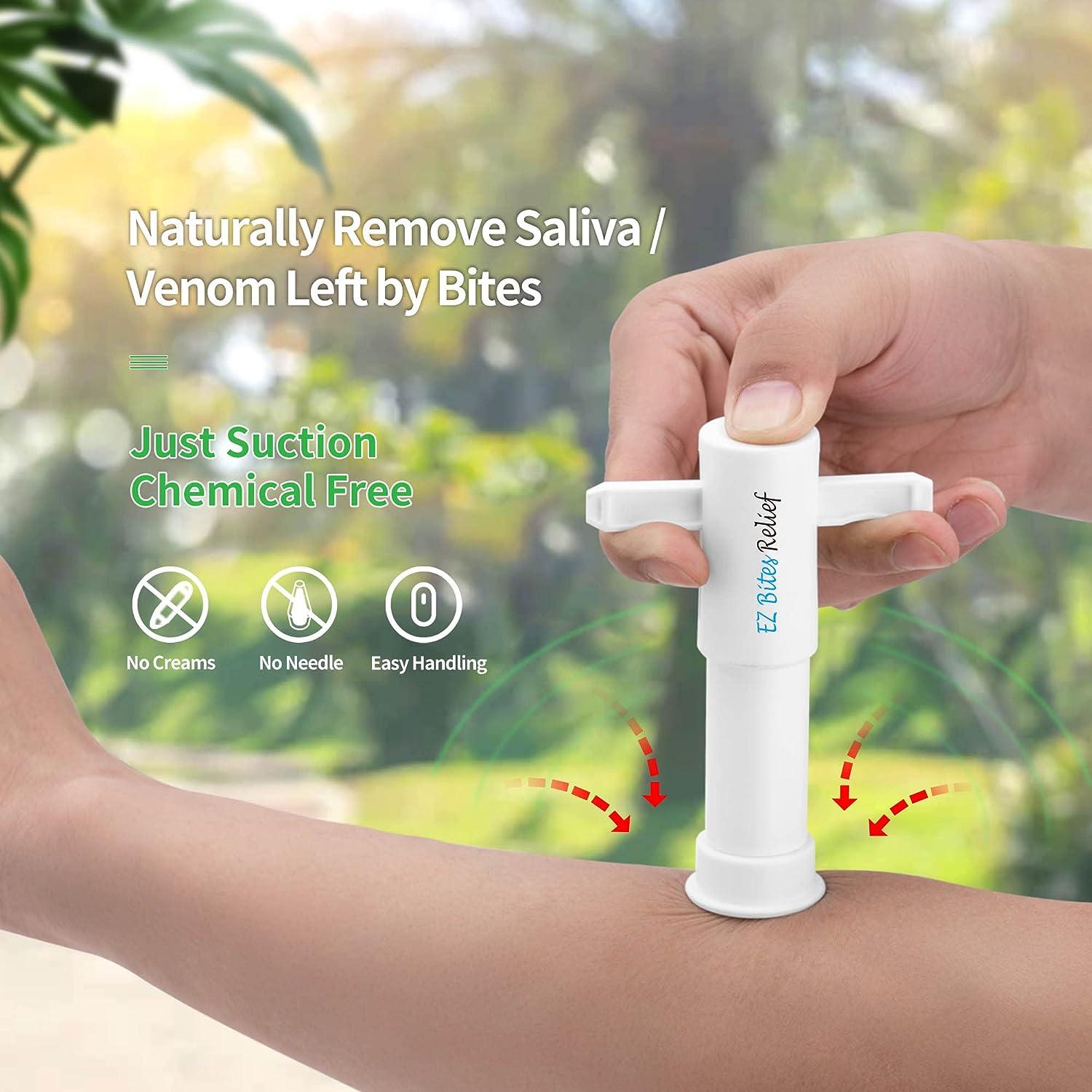 Memine EZ Bites Relief Suction Tool - Venom Extractor for Bee Stings ...