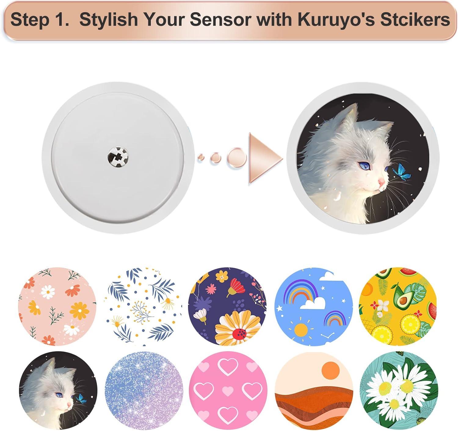 40PC Waterproof Libre 2 Sensor Covers & Sticker Patches ...