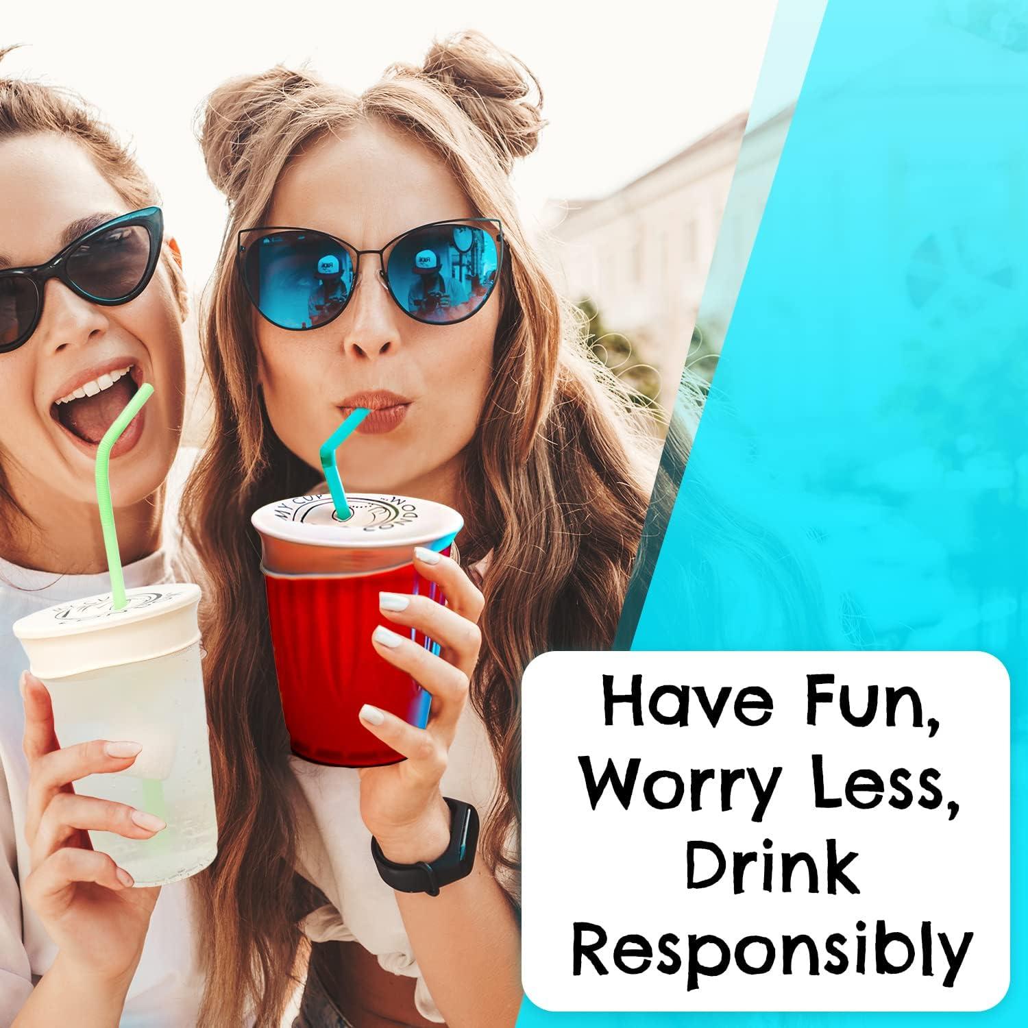 Drink Protection Cap (12 Pack) - Spiking Prevention Cup Covers ...