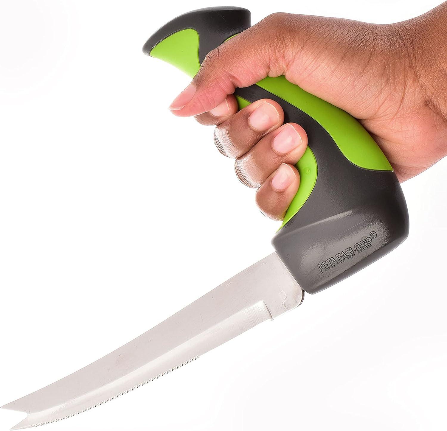 Peta Easi-Grip Ergonomic All-Purpose Knife | 21cm Length for Easy Use ...