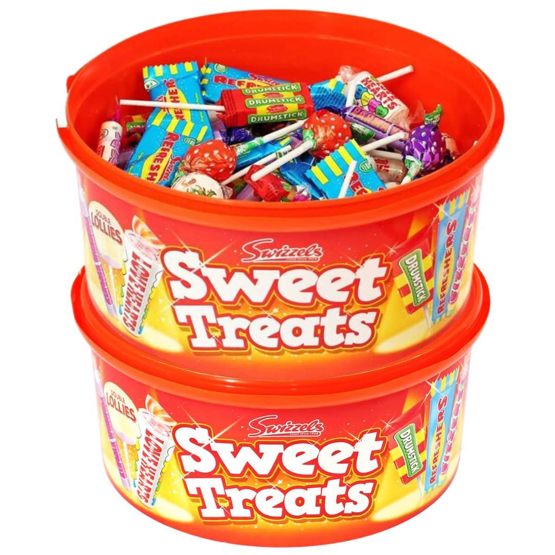 Swizzels Sweet Treats Assortment Tubs 600g - Bundle Pack x2 | Buy Now ...