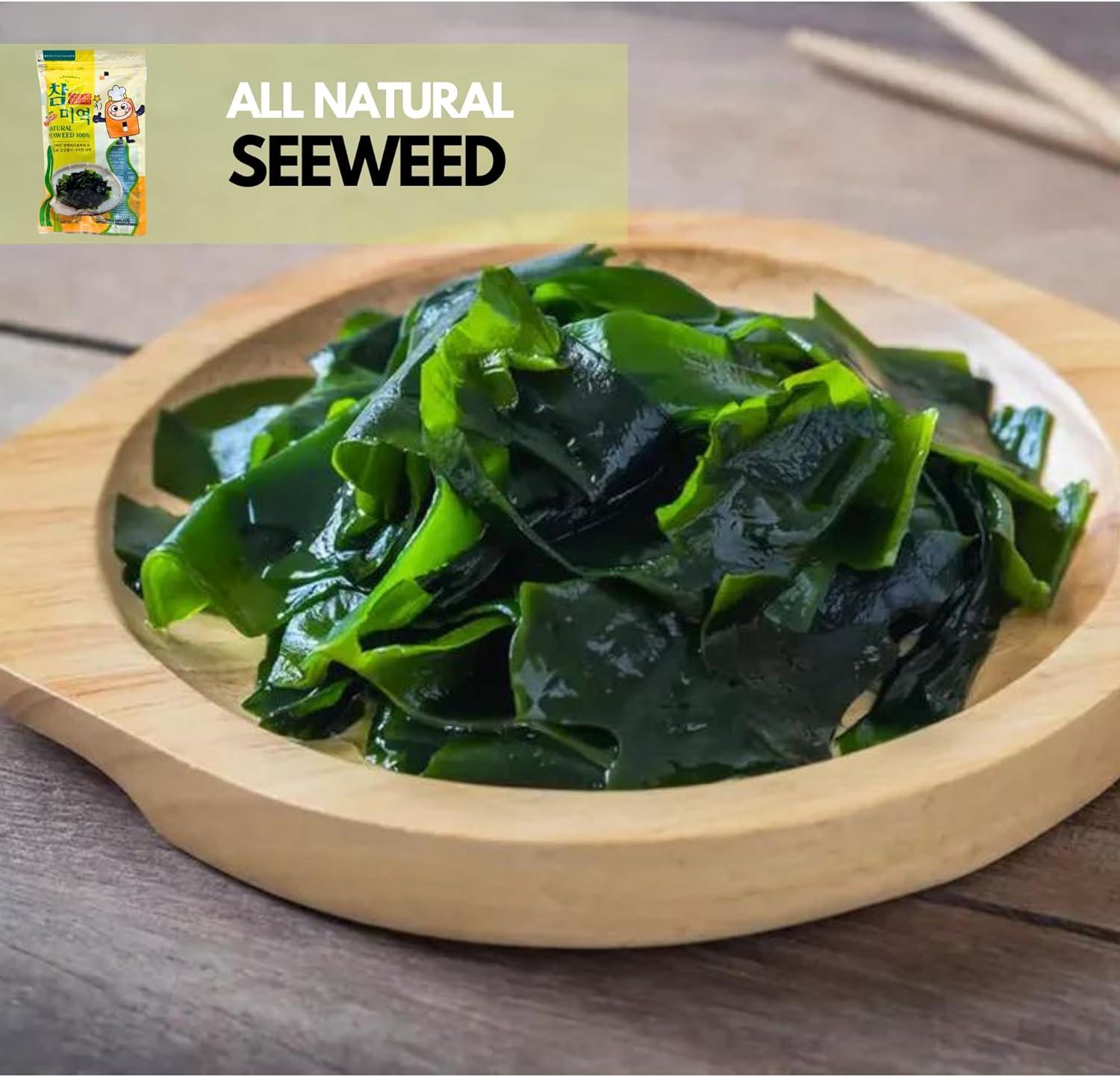 Wakame Natural Dried Seaweed 50g (Pack of 2) | Korean Fresh Dried ...