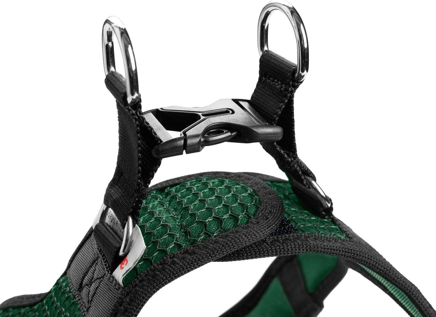 HUNTER Harness Hilo Comfort - Dark Green Size S | Premium Pet Harness ...