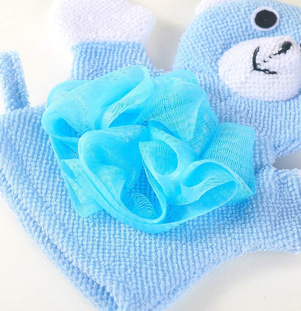 Kids Bath Loofah Sponge Set - Non-toxic, Skin-friendly Terry Cloth Bath ...