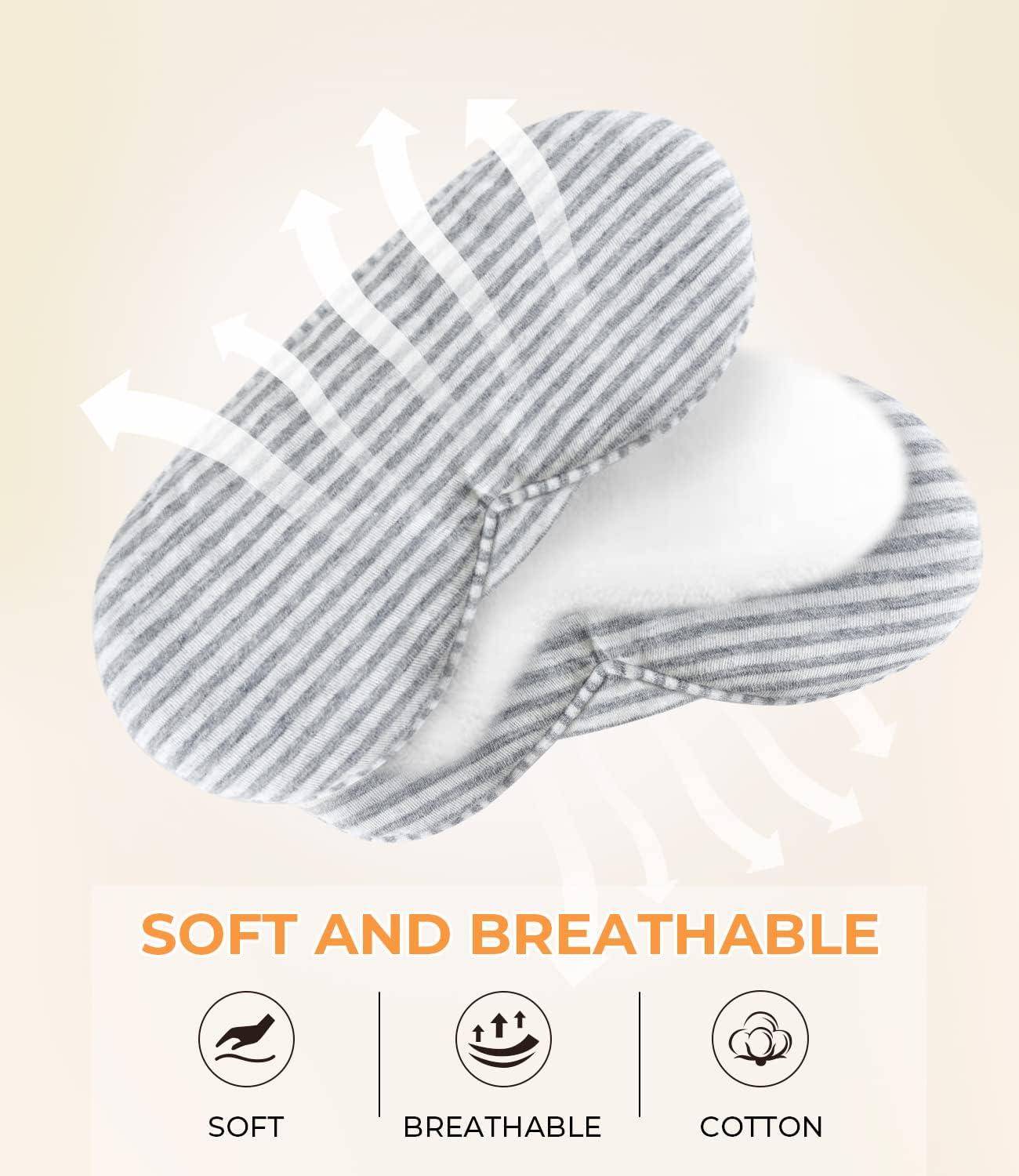Heated Eye Mask 100% Cotton USB Steam Warm Compress for Puffy Eyes ...