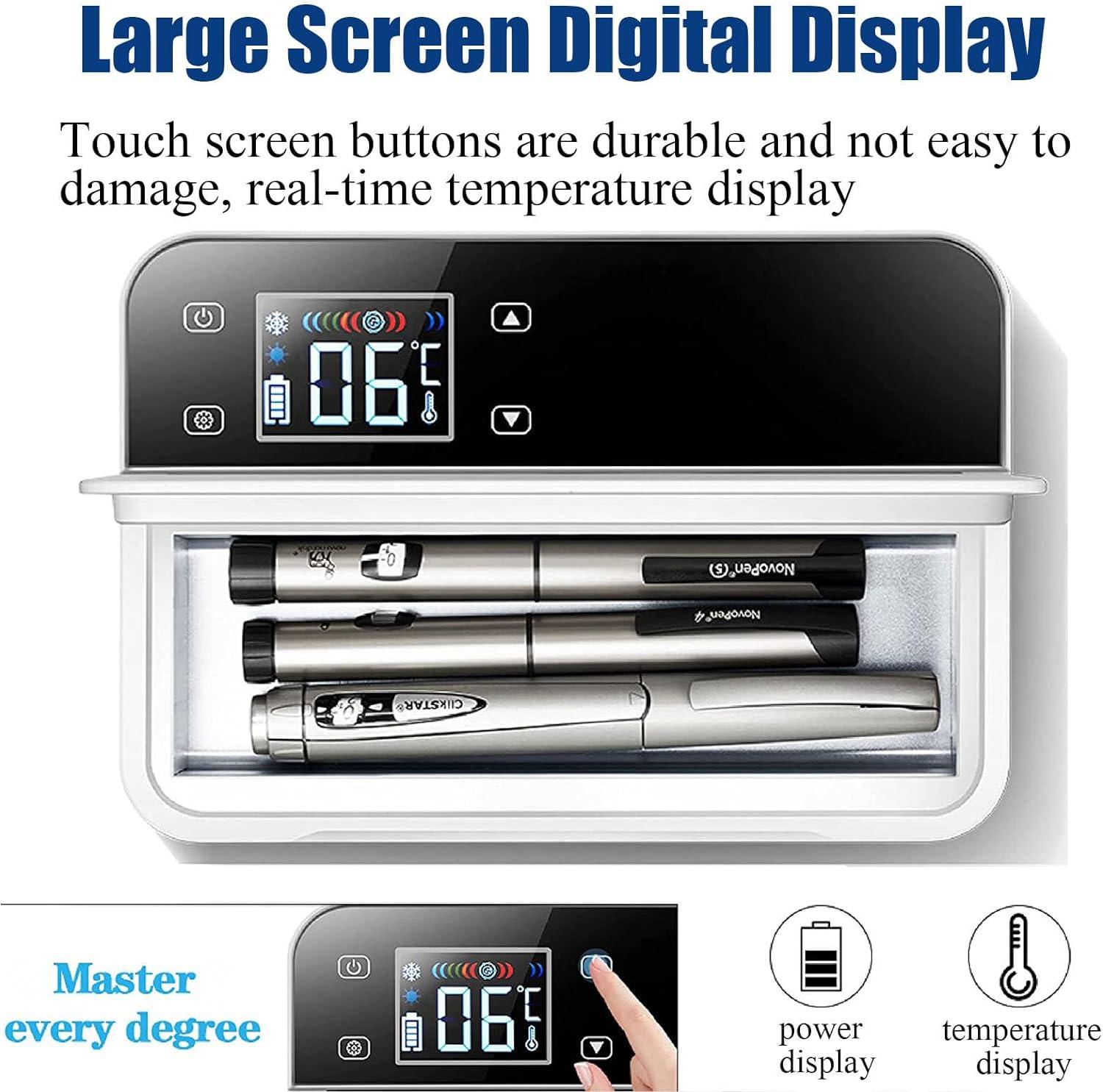 Mini Portable Insulin Cooler Box for Diabetics - Travel-Friendly ...